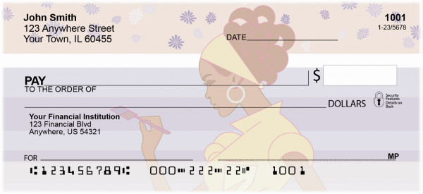 Black is Beautiful Personal Checks | Carousel Checks