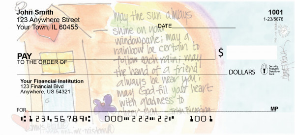 Home Sweet Home Personal Checks | Carousel Checks