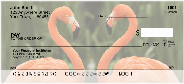Flamingo Personal Checks | Carousel Checks