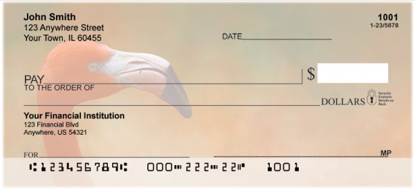 Flamingo Personal Checks | Carousel Checks