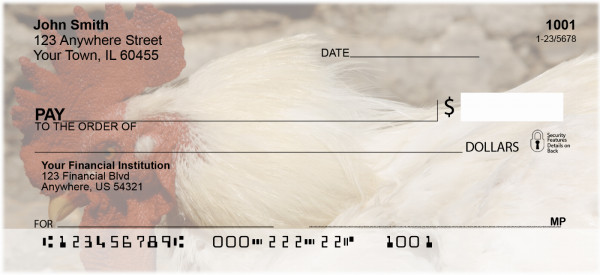 Chicken Checks | Chicken Personal Checks | Carousel Checks