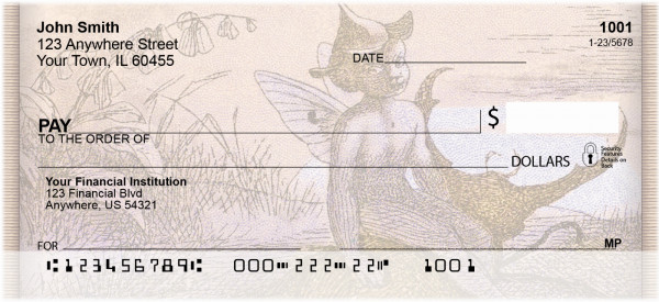 Fairy Messenger Personal Checks | Carousel Checks