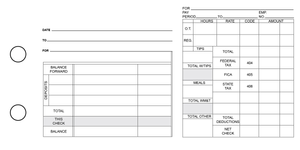 Blue Safety MP Inv. Payroll Business Checks | Carousel Checks