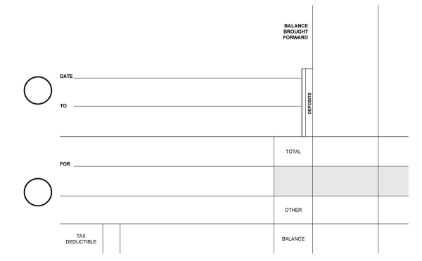 Std. Dis. | Tan Parchment Business Checks | Carousel Checks