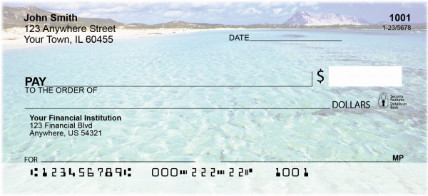 Heavenly Beaches Personal Checks | Carousel Checks