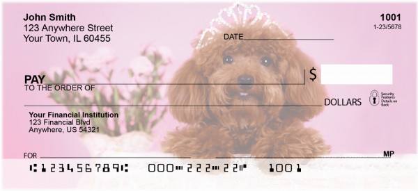 Toy Poodles Personal Checks | Carousel Checks