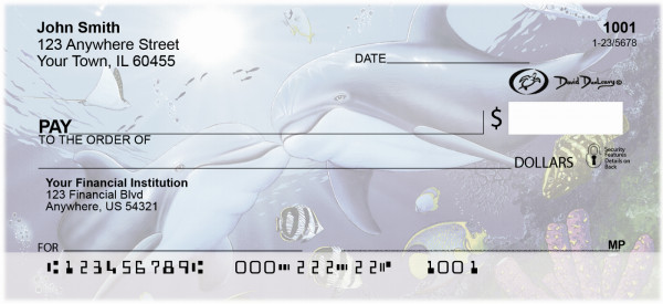 Dolphins Personal Checks | Carousel Checks