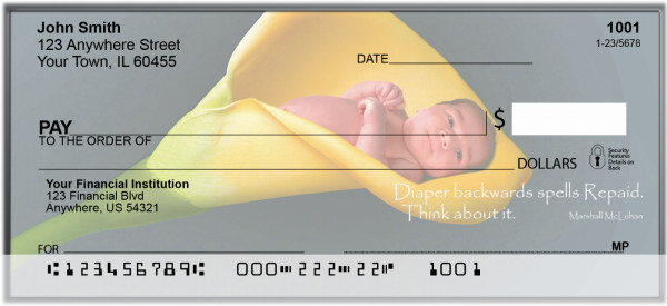 Baby New Beginnings Personal Checks | Carousel Checks