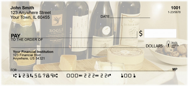 Wine Country Personal Checks | Carousel Checks