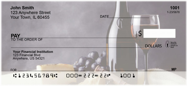 Wine Country Personal Checks | Carousel Checks