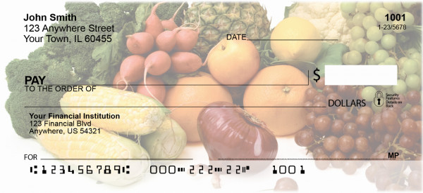 Farmers Market Personal Checks | Carousel Checks
