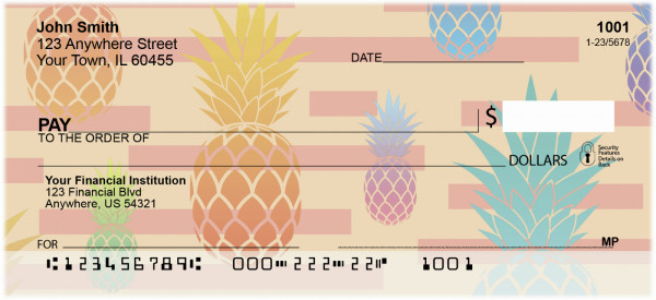Pineapple Checks | Pineapple Designs | Carousel Checks