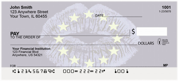 American Kiss Personal Checks | Carousel Checks