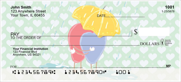 Feelin' the Love Personal Checks | Carousel Checks