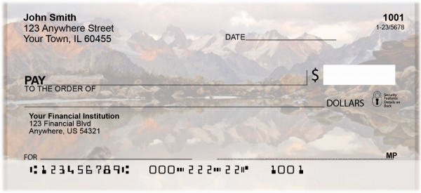 Scenic Reflection Personal Checks