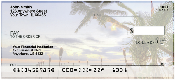 Beach Scenes Personal Checks | Carousel Checks
