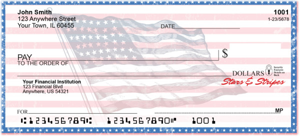 Home of the Brave Personal Checks | Carousel Checks