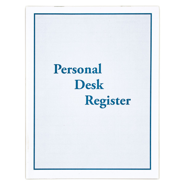 Secretary Deskbook Check Register | Carousel Checks
