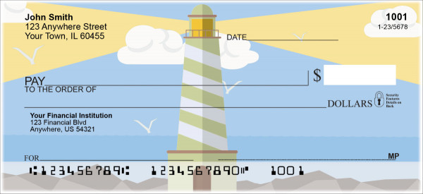 Splendid Lighthouse Personal Checks | Carousel Checks