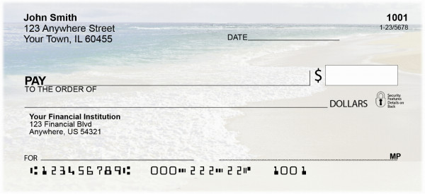 Everchanging Beaches Personal Checks | Carousel Checks