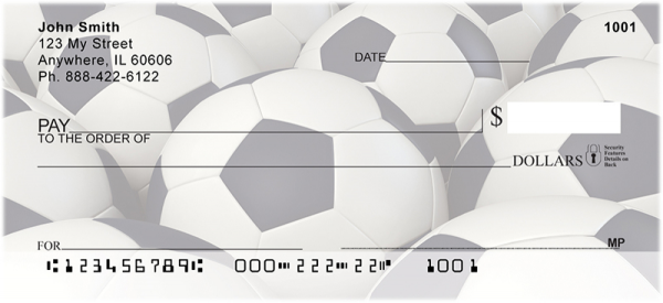 Soccer Personal Checks | Carousel Checks