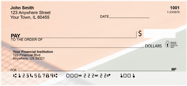Tennis Sport Personal Checks | Carousel Checks