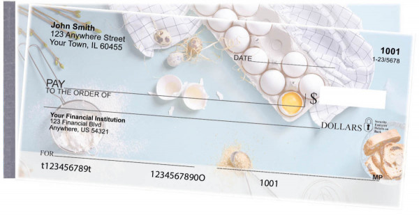 Side Tear | Baking Personal Checks | Carousel Checks
