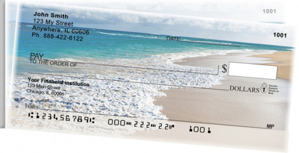 Side Tear | Everchanging Beaches Checks | Carousel Checks