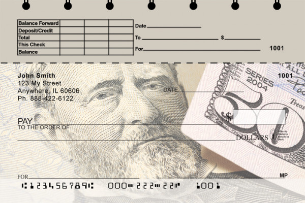 Top Stub | Money Personal Checks | Carousel Checks